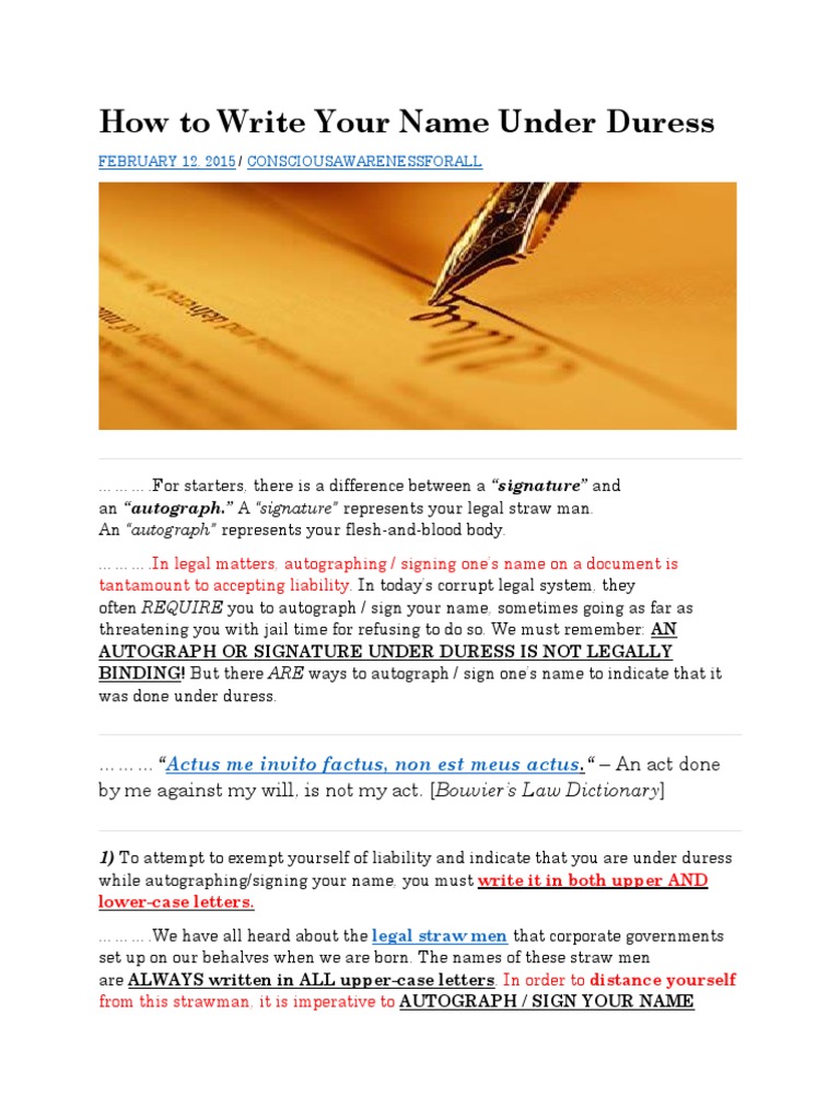 How To Write Your Name Under | PDF | Linguistics | Government