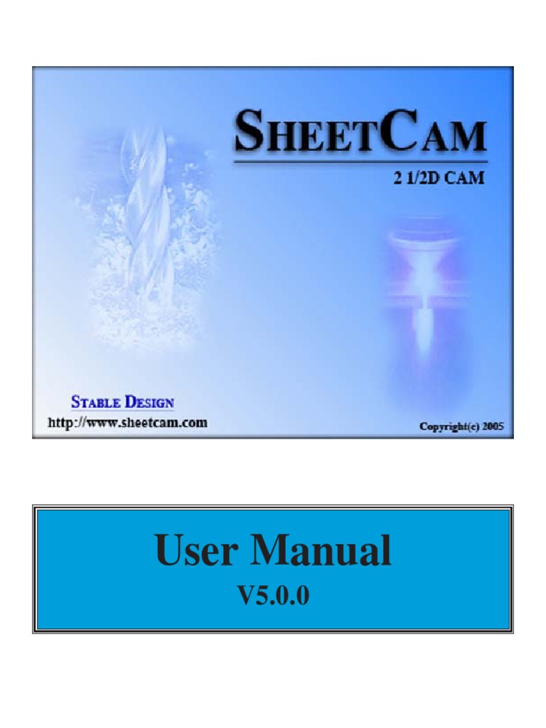 SheetCam Manual PDF | PDF | Numerical Control | Computing And ...