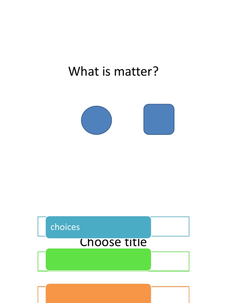 What Is Matter | PDF