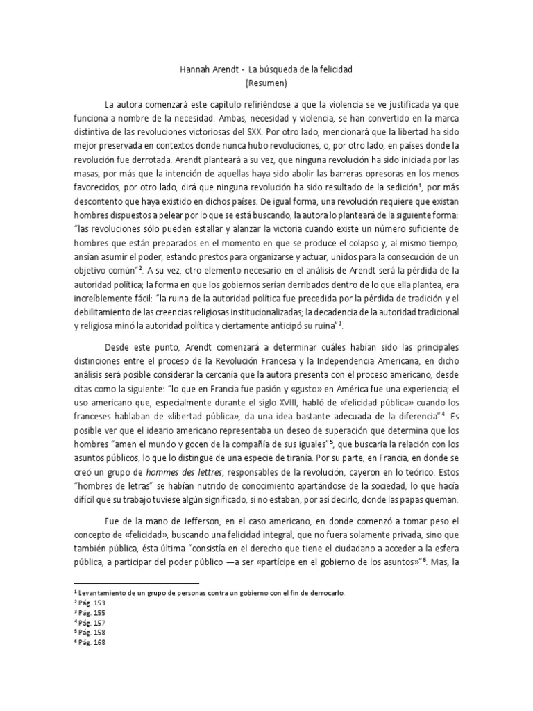 Hannah Arendt Cap 3 | Descargar gratis PDF | Hannah Arendt | Filosofía