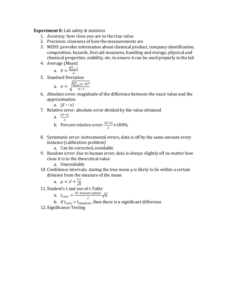Chem 241 Lab Final Study Guide PDF | PDF | Chromatography | Gas ...