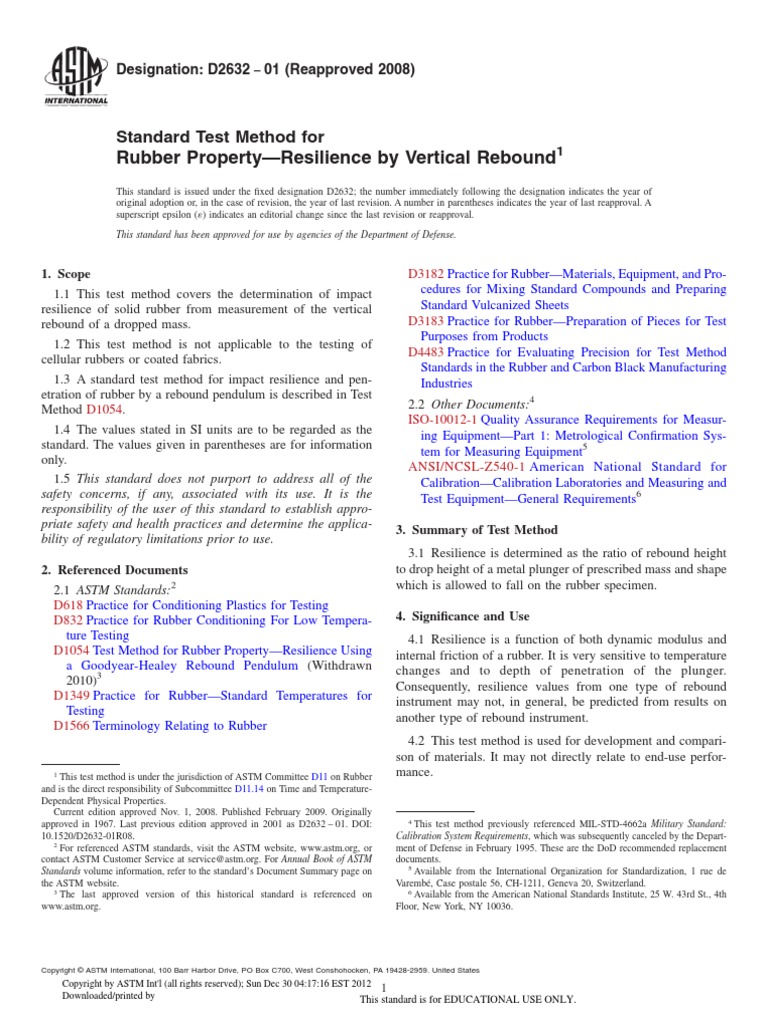 ASTM D 4060 Yr 10 | PDF | Calibration | Accuracy And Precision