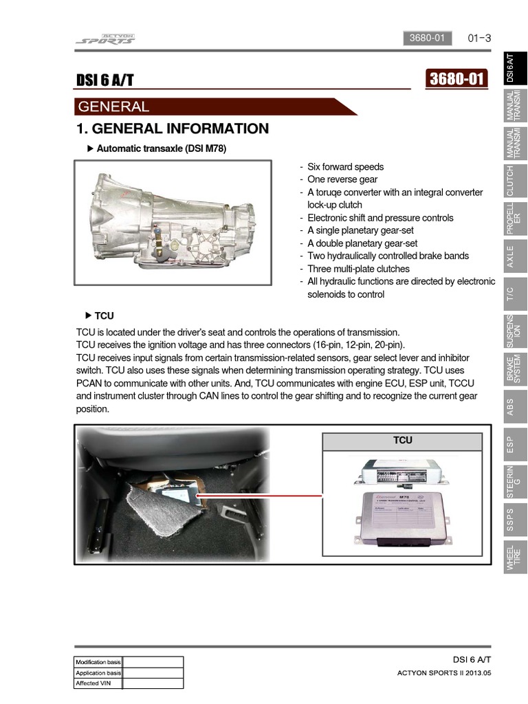 Dsi 6 A-T PDF | Download Free PDF | Manual Transmission | Transmission ...