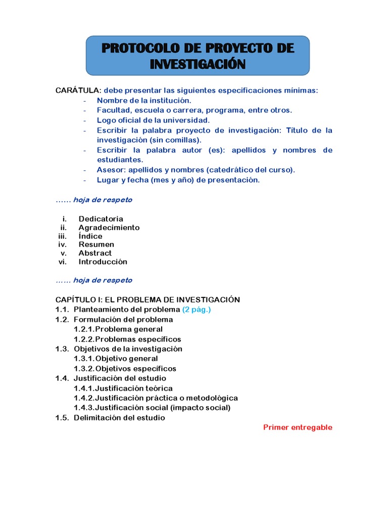 Estructura Del Proyecto | PDF