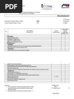 FORM Checklist Panel Listrik | PDF