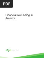 CFPB Financial Well-Being Scale Guide | PDF | Survey Methodology | Well ...