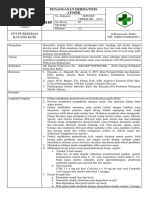 Standar Operasional Prosedur Ekstraksi Kuku | PDF