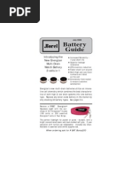 Renata Watch Battery Cross Reference Table | PDF