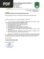 Surat Litup Kerosakan Bangunan Sekolah | PDF