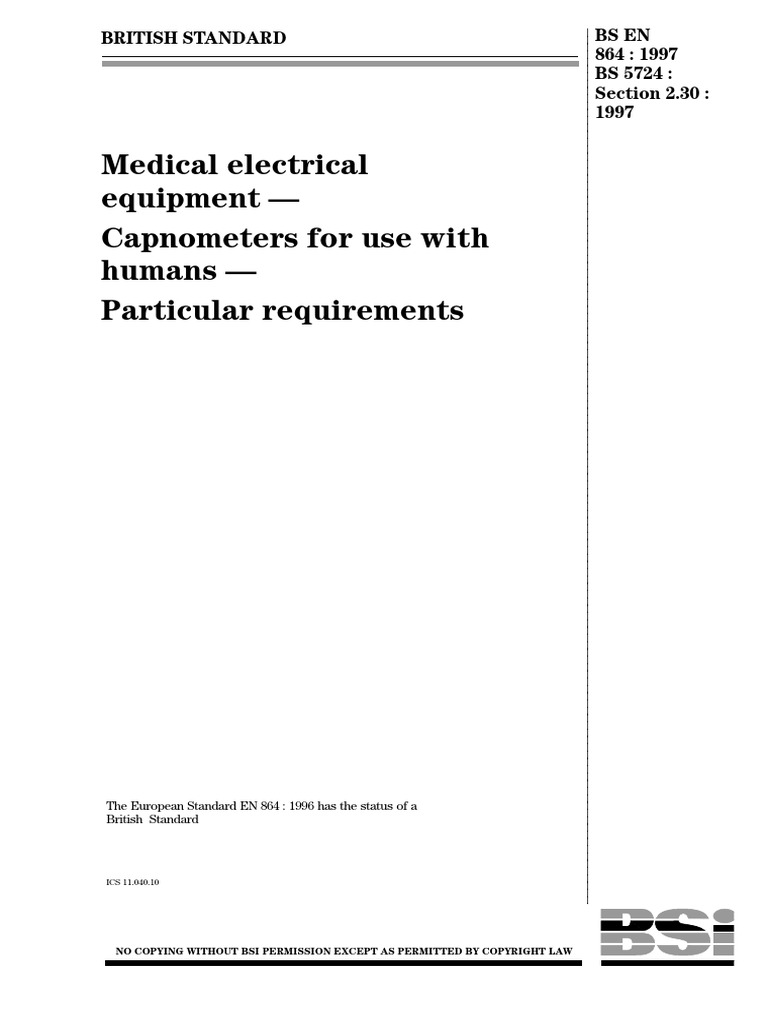 EN 864 | PDF | Sterilization (Microbiology) | Radiation