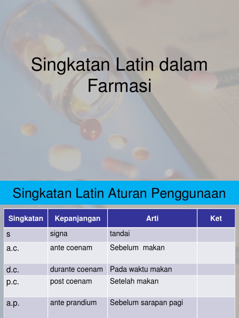 Singkatan Latin | PDF