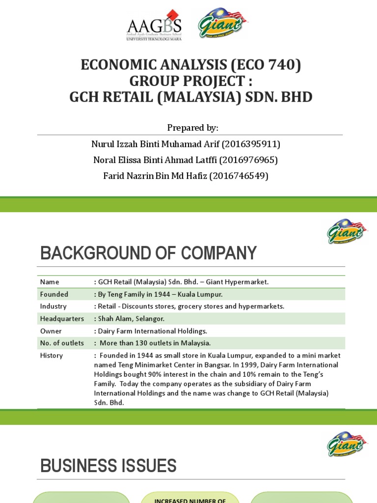 Eco Business Issue - Giant | PDF | Retail | Grocery Store