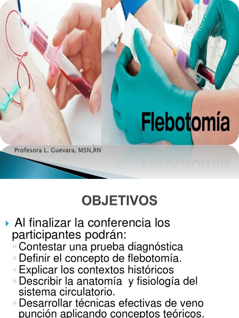 flebotomia | Especialidades Medicas | Medicina