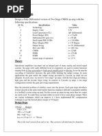 Ahuja Compensation | PDF | Amplifier | Operational Amplifier