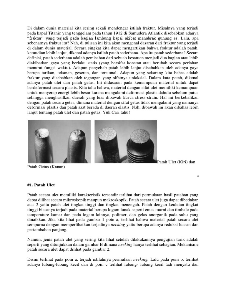 Ulet Dan Getas | PDF