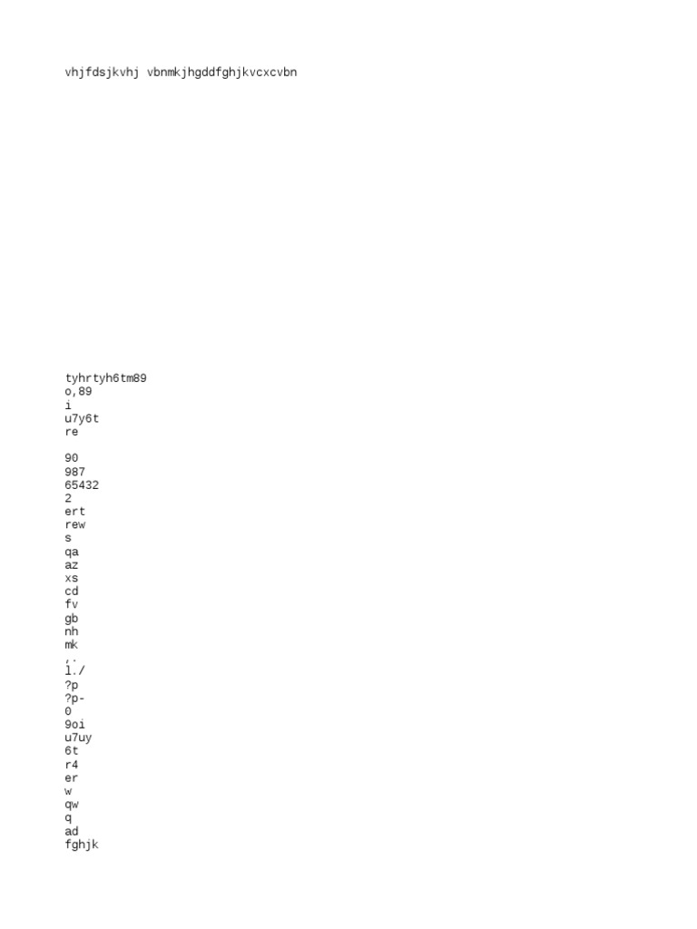 Random Text Generator Output | PDF