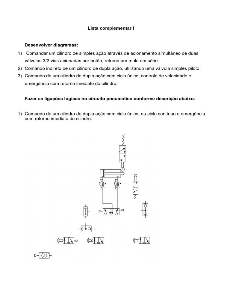 Lista Complementar I | PDF