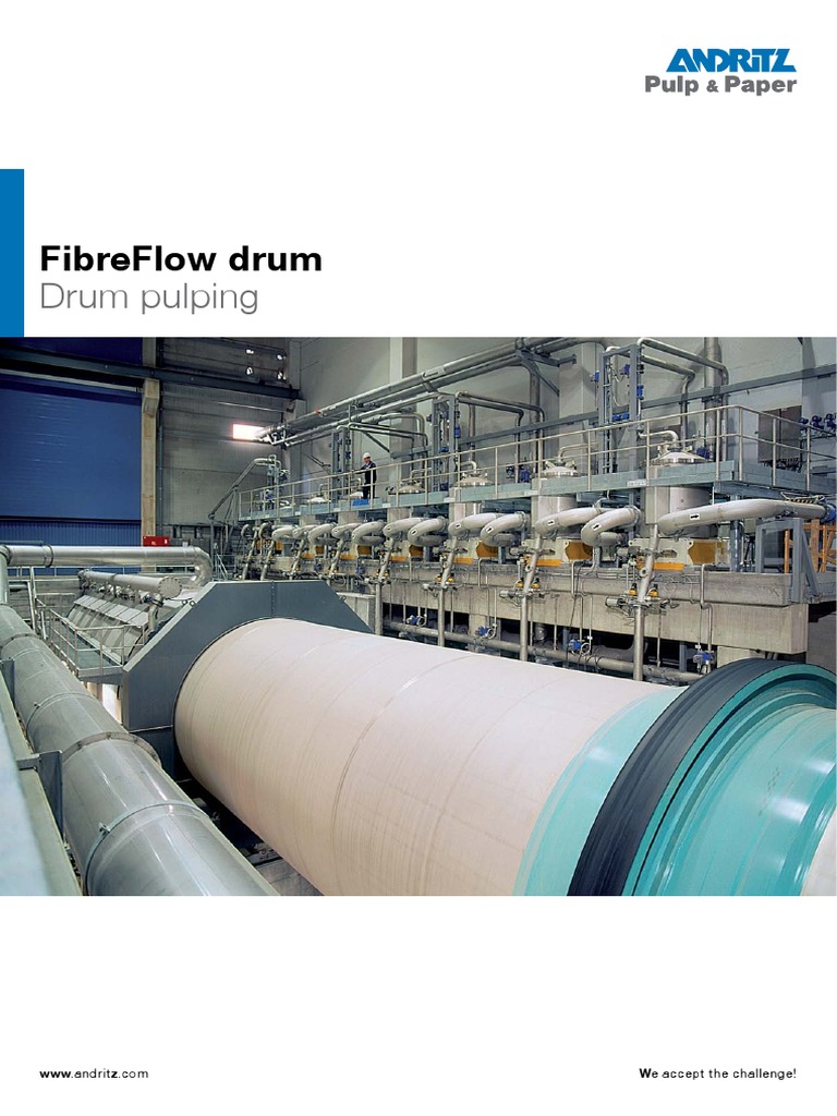 PP Pulprecycled Drumpulping Fibreflow Drum FFD Data | PDF | Pulp (Paper ...