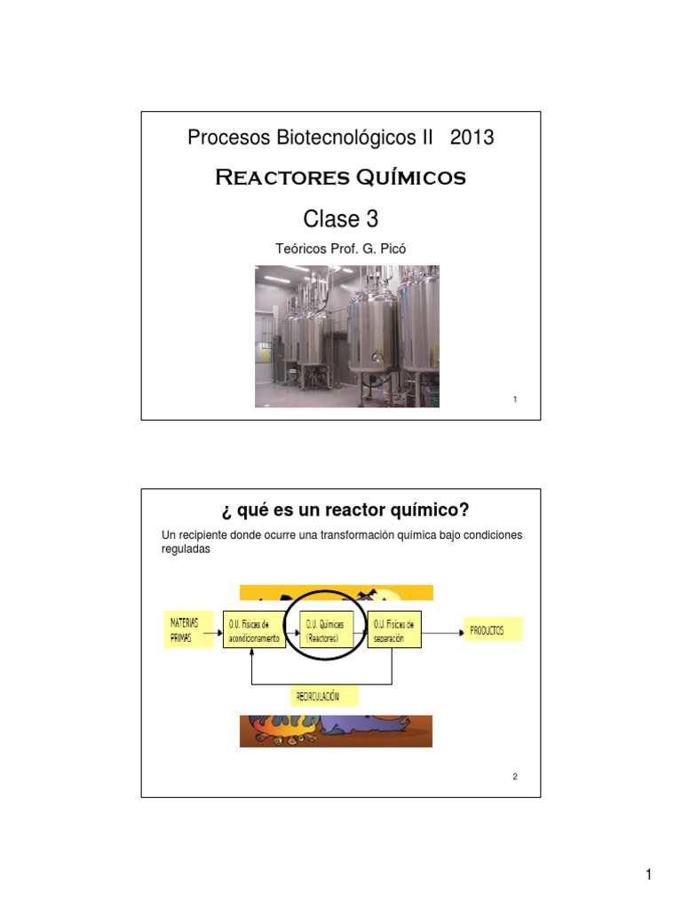 Tipos de Reactores | Reactor Quimico | Ingeniería de Reacción Química