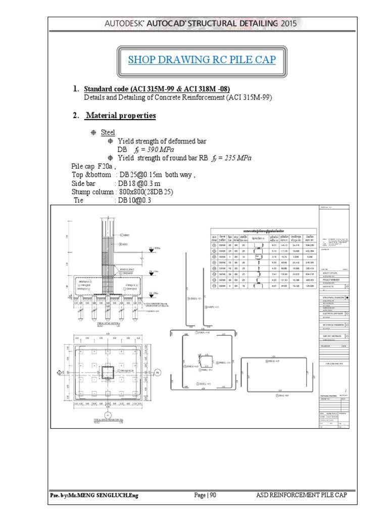 3.3 Pile Cap | Infrastructure | Building Technology