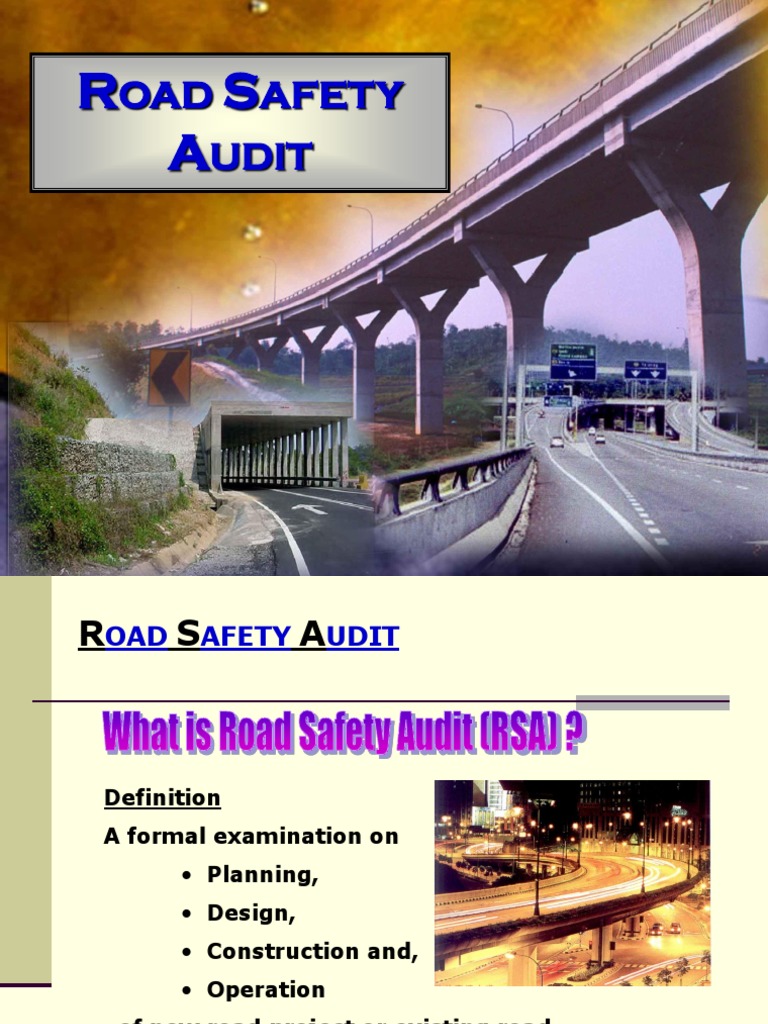 CHAPTER 5 (Part3 RSA) PDF | PDF | Road Traffic Safety | Road