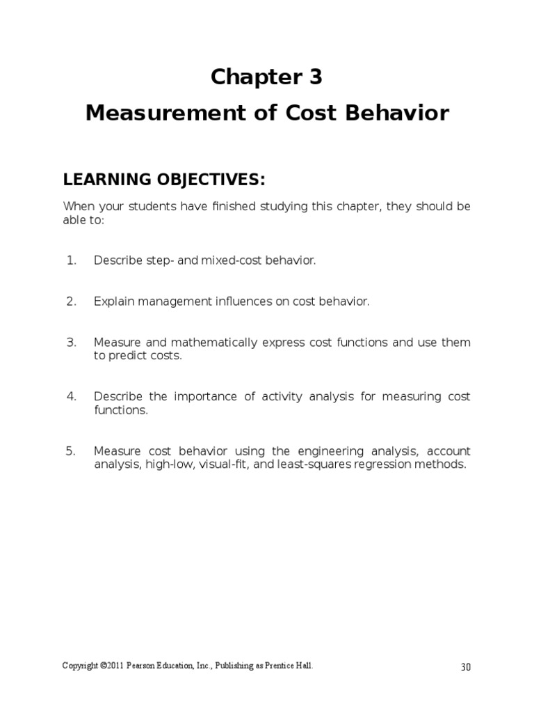 Horngren Ima15 Im 03 | PDF | Loss Function | Regression Analysis