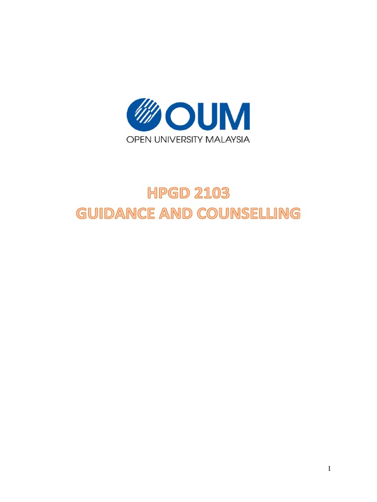ASSIGNMENT Oum Councelling PGDT | Download Free PDF | Leadership ...