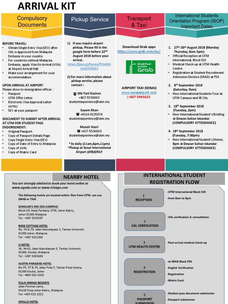Schedule of Utm Attached | PDF | Travel Visa | Government And Personhood