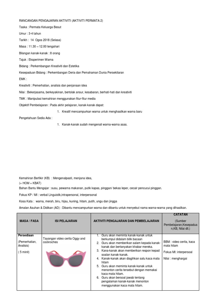 Rpa 2 (14.8) Warna (Complete) | PDF