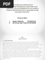 Metode Hayami | PDF | Teknologi & Rekayasa