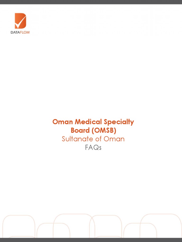 Oman Medical Specialty Board (OMSB) | Download Free PDF | Verification And Validation | Payments