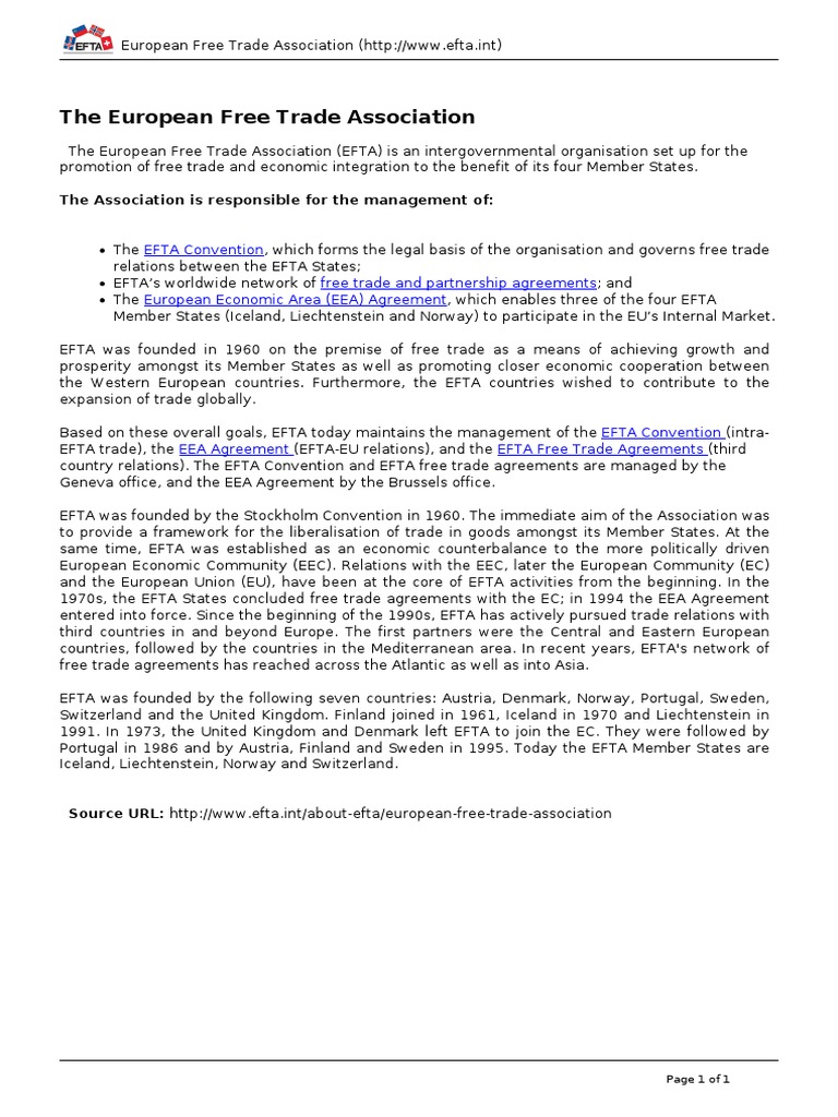 Elp Template El | PDF | European Economic Area | European Integration