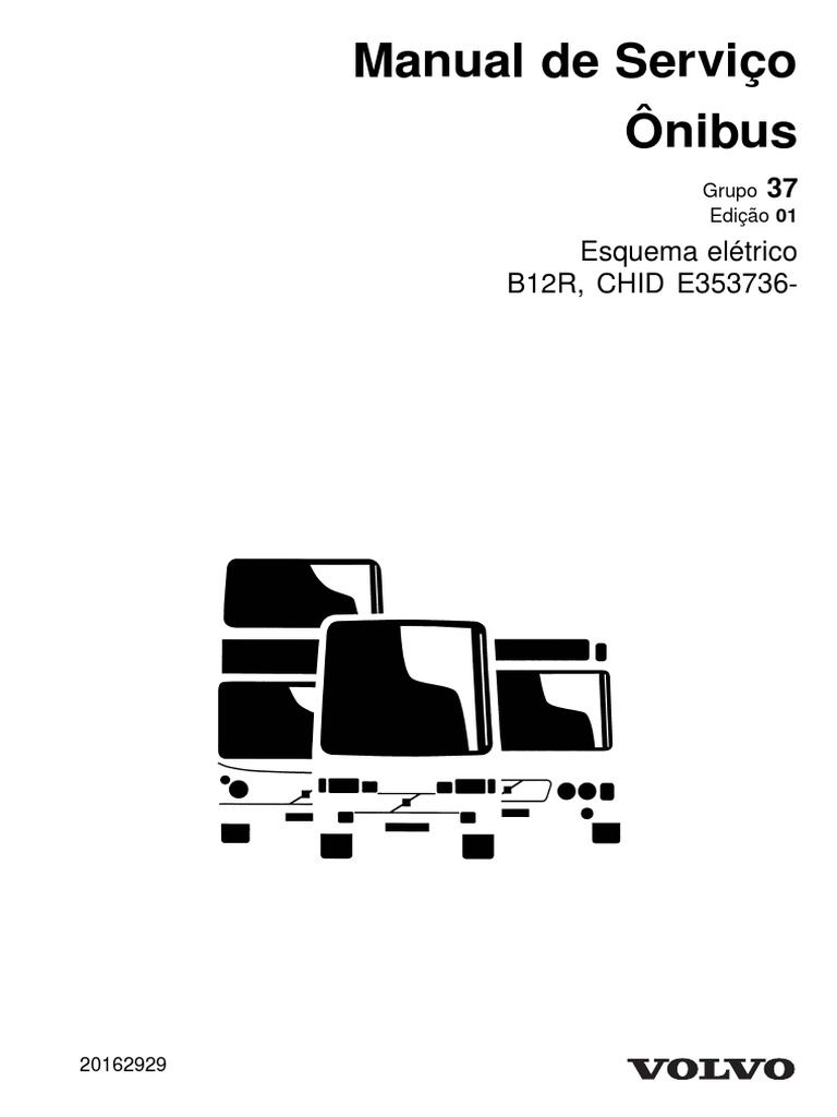 Manual de Serviços Volvo B12R - Parte - 1 - 1 | PDF | Relé | Rede elétrica