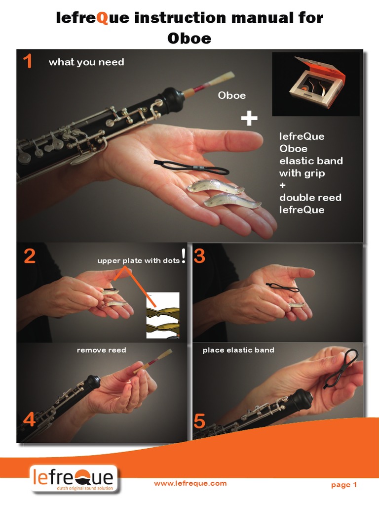 lefreQue Oboe Instruction Manual | PDF