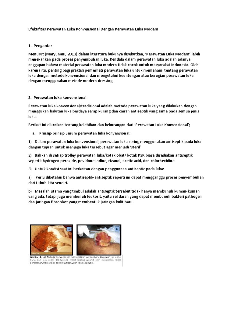 Perawatan Luka Modern | PDF