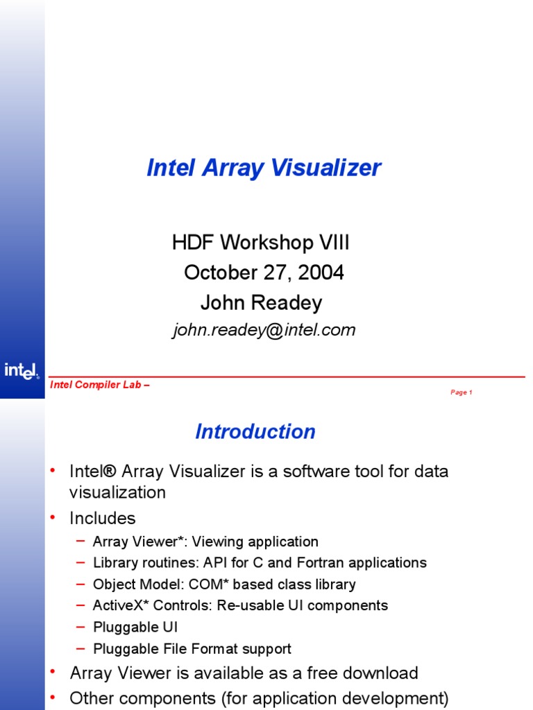 Array Visualizer Pdf Digital Technology Library Computing 