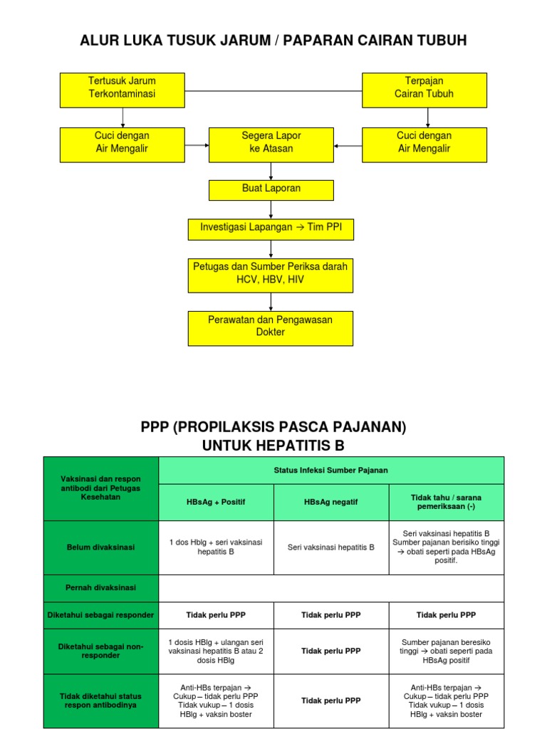 Alur Luka Tusuk Jarum | PDF