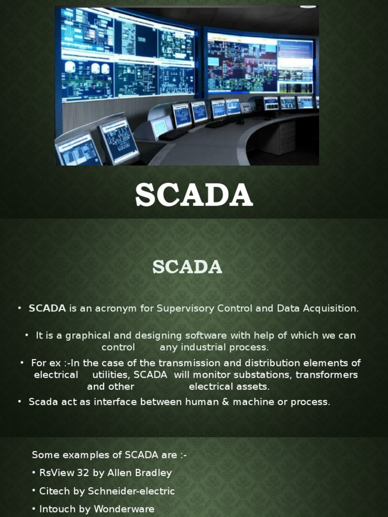 Scada | PDF | Scada | Systems Engineering
