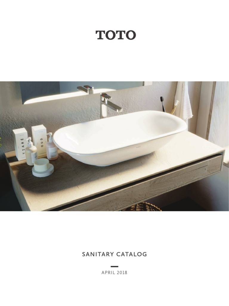 Sanitary Catalog: APRIL 2018 | PDF | Toilet | Waste Management