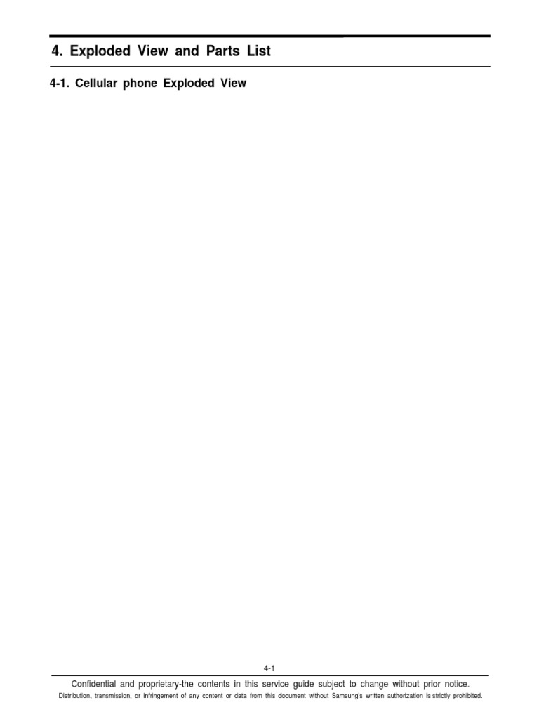 Exploded View and Parts List | PDF | Computers