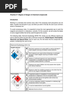 NFPA 704 Hazardous Material Signage Guide | PDF | Combustion | Water