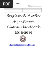 Hand Signals For Choral Conducting | PDF | Song Structure | Choir