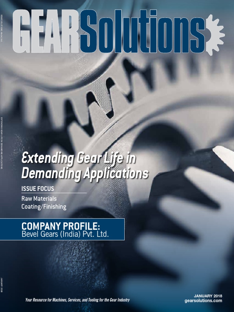 0118 Gearsolutions PDF | PDF | Gear