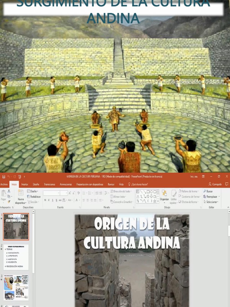 La Cultura Andina Elaborado Por Lic. Rolando Ramos Nación | PDF ...