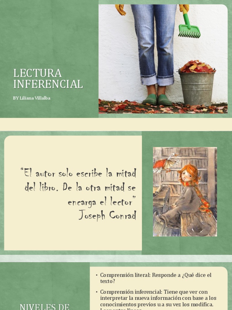 Comprensión lectora: Niveles, tipos de inferencia y habilidades para ...