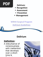 FINAL 4AT Assessment For Delirium | PDF | Dementia | Medicine