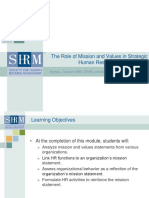 Sample HR Mission Statements | PDF | Human Resources | Employment