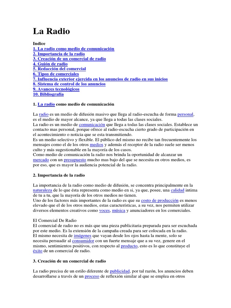 La Radio | PDF | Radio | Bolivia