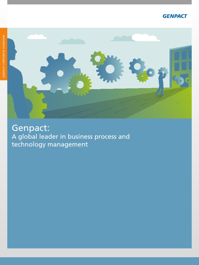 Genpact Company Overview | PDF | Business Process | Six Sigma