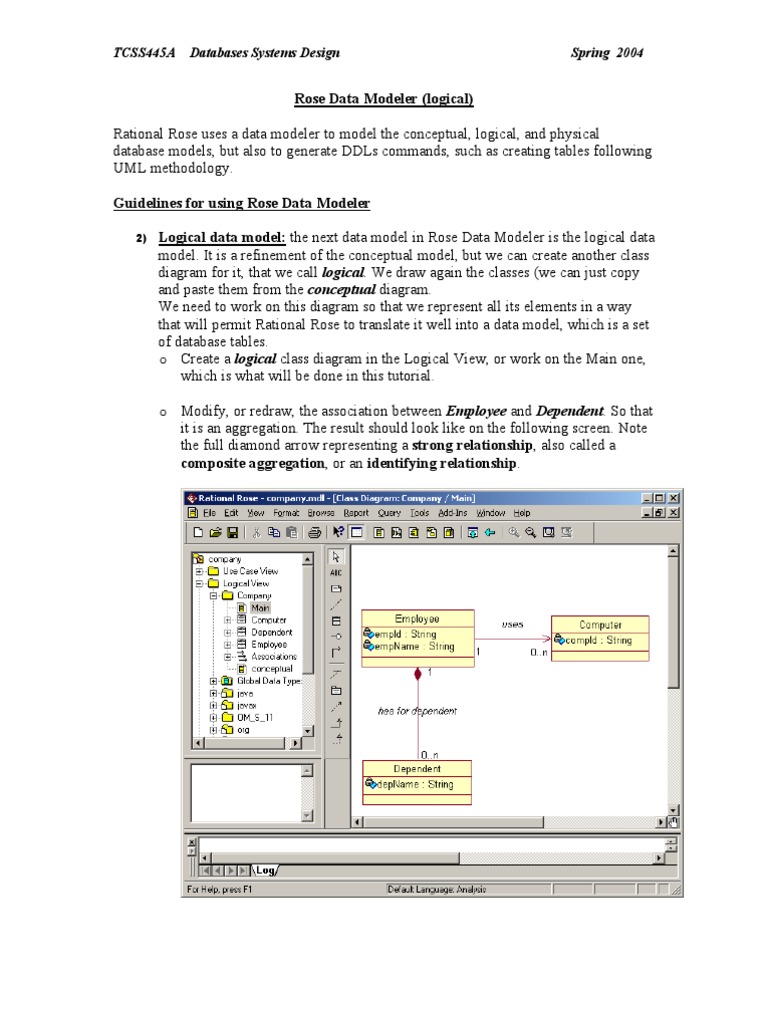 Data Modeler Tutorial Logical | PDF | Data Model | Conceptual Model